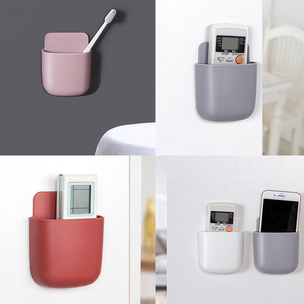 HPDL Wall Mounted Smart TV Remote Control Holder Home Offices Storage ...