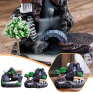 Geode Skull Back Flow Incense Burner w/ LED - 6.5" - Walmart.com