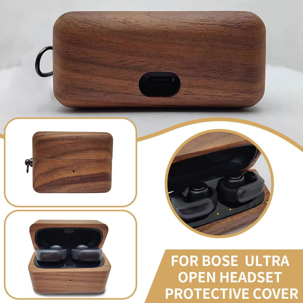 HPDL Wireless Headphone Protective Case Dustproof Wood Case for ...
