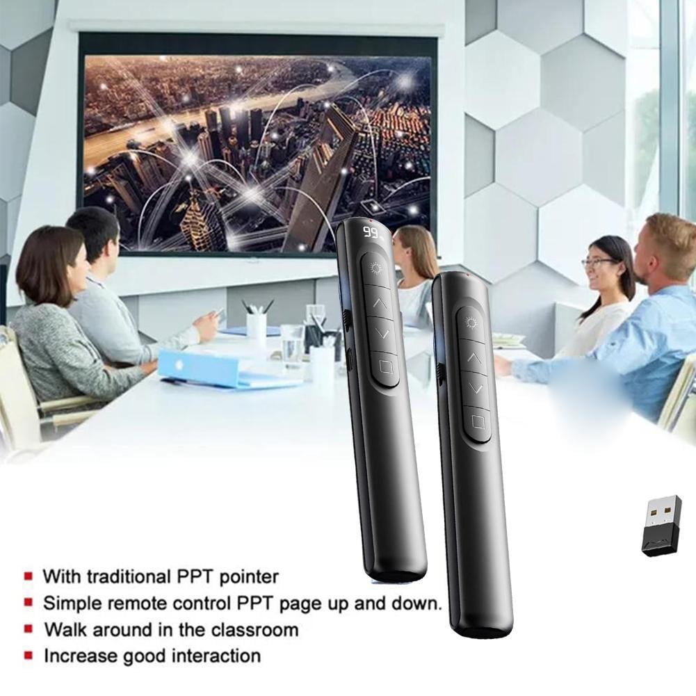 HPDL Wireless USB Powerpoint Presentation LaserPointer Clicker Remote Control Pen L - Walmart.com