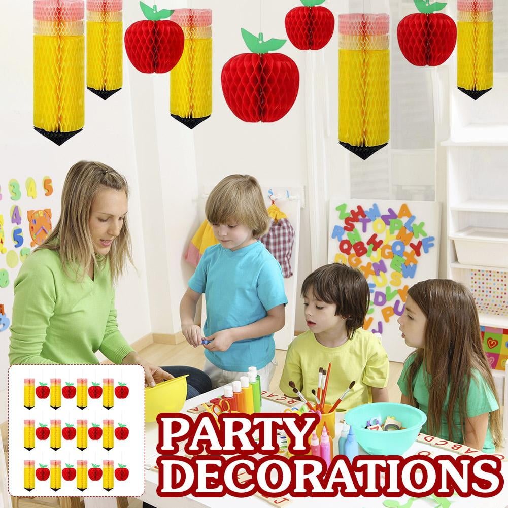 HPDL ZOUBAOQ Welcome Back to School Hanging Decorations Pencil Hanging ...