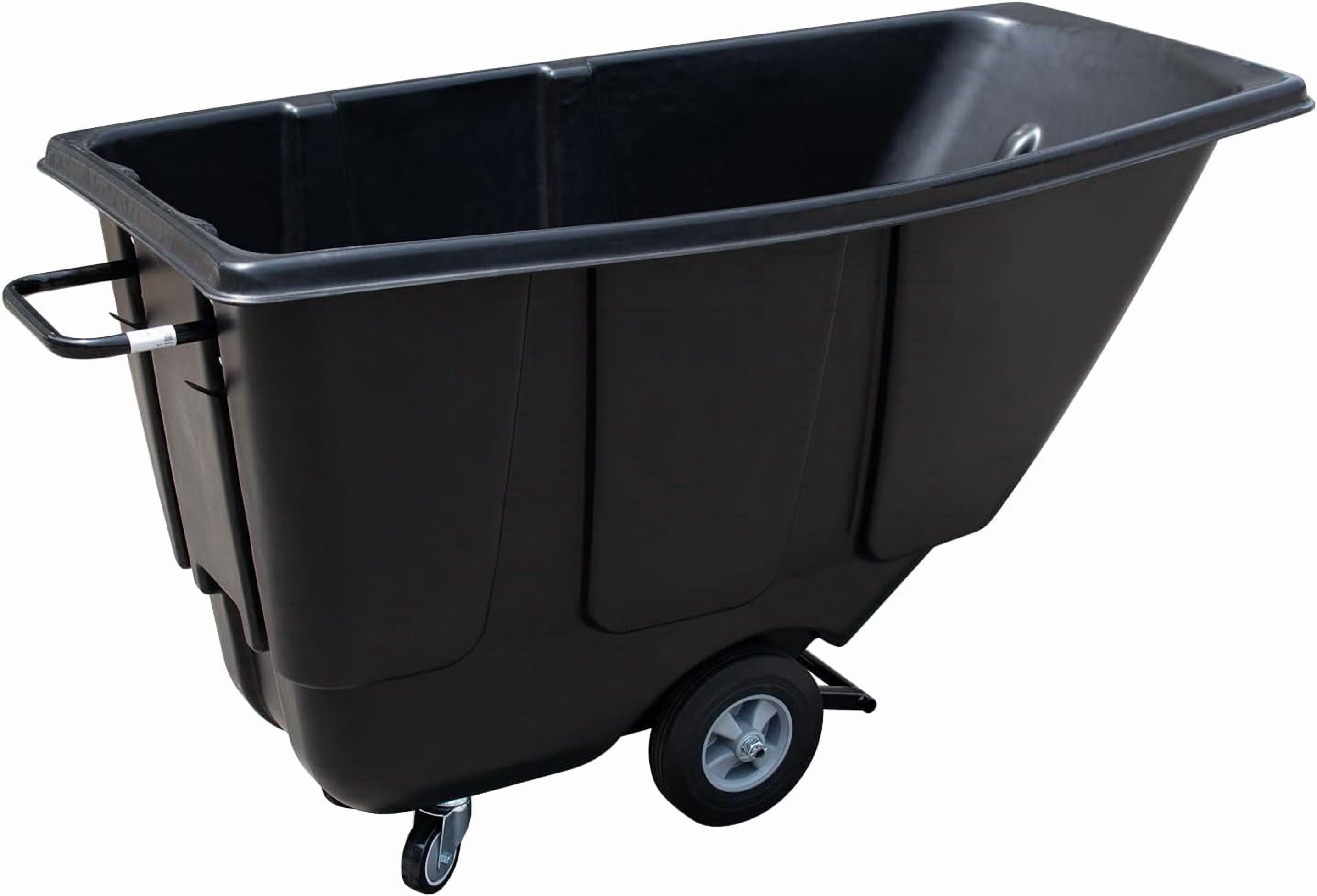 HPDMC 1/2 Cubic Yard Tilt Dump Truck, 450 lbs Capacity Light-Duty Trash ...