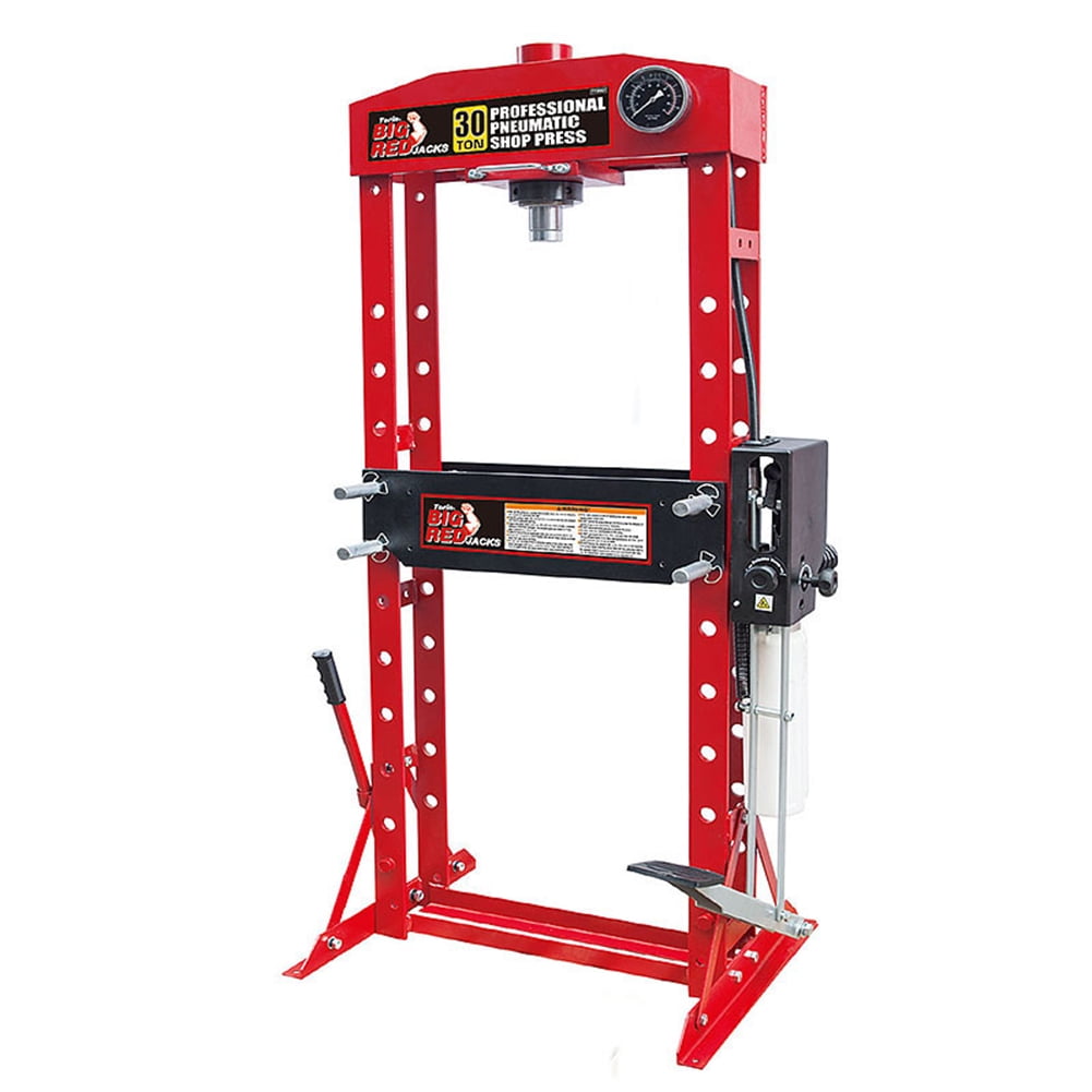 HPDMC 30 Ton H-Frame Hydraulic Shop Press with Floor Press Plates for ...