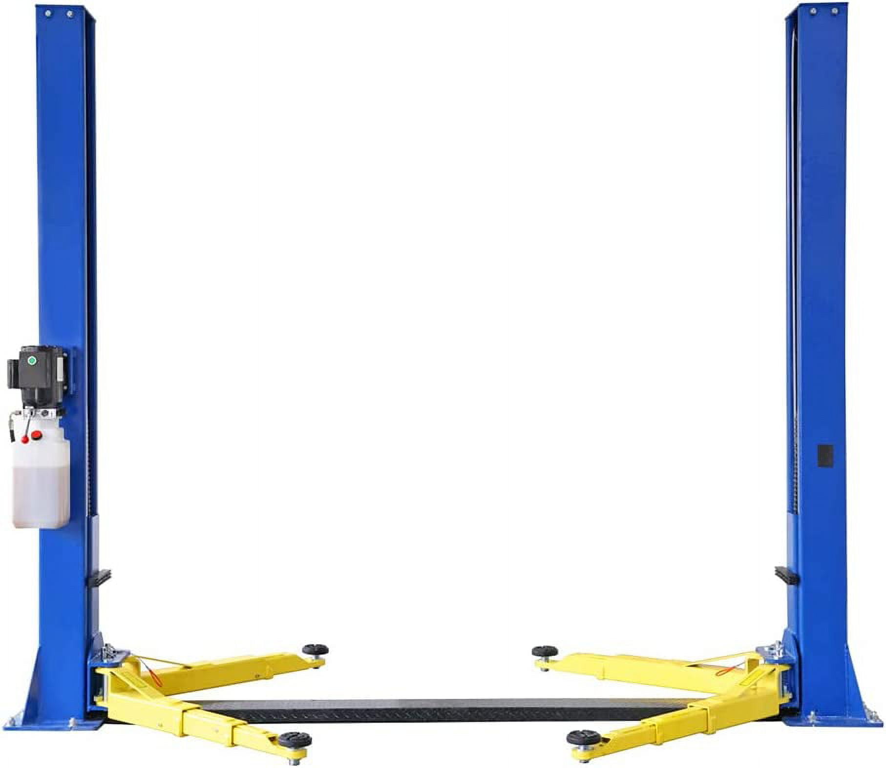 HPDMC 9,000 LBS Floor Plate Two Post Lift - 220V - Dual Hydraulic ...