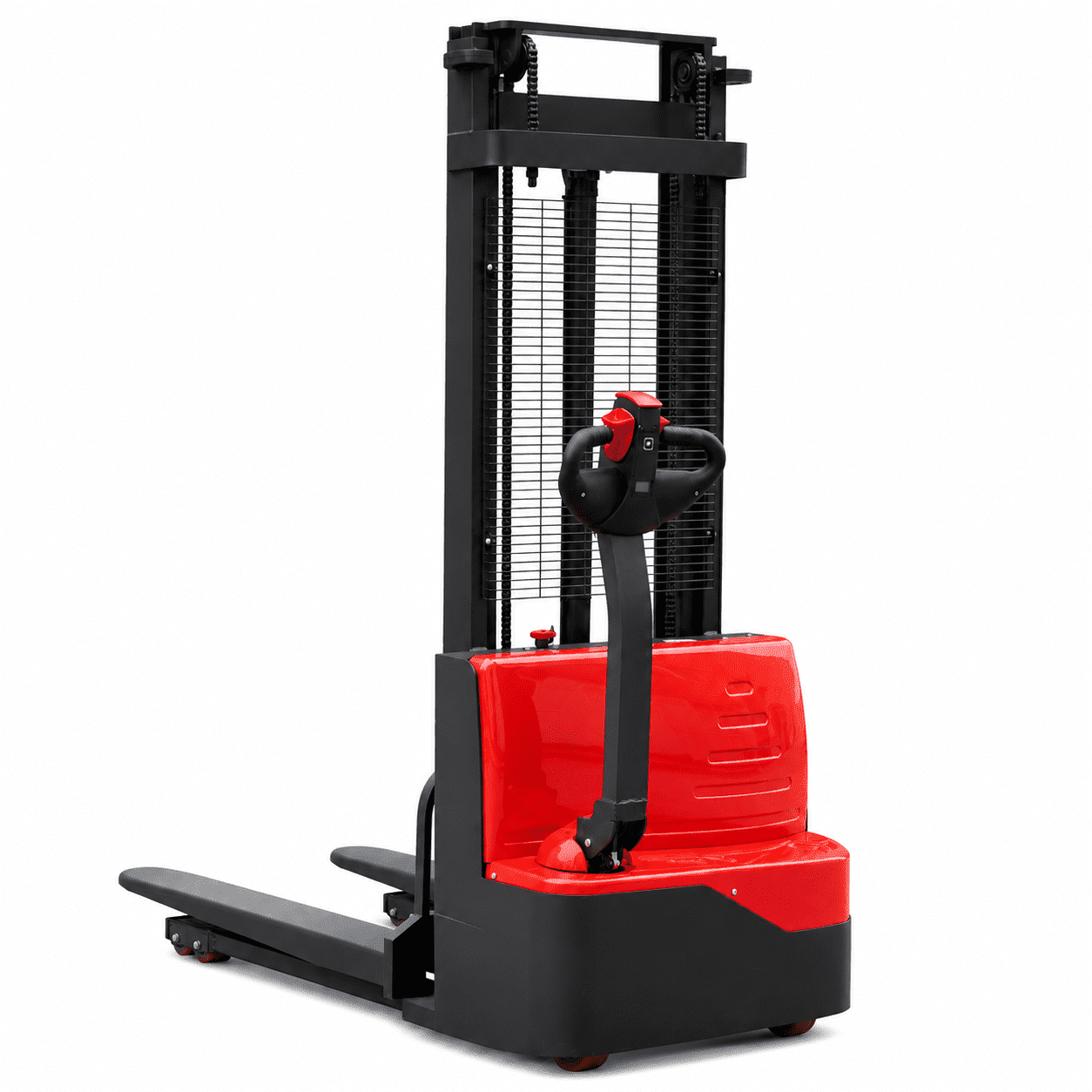 HPDMC Full Electric Pallet Stacker 3300 lbs, Electric Walkie Stacker ...