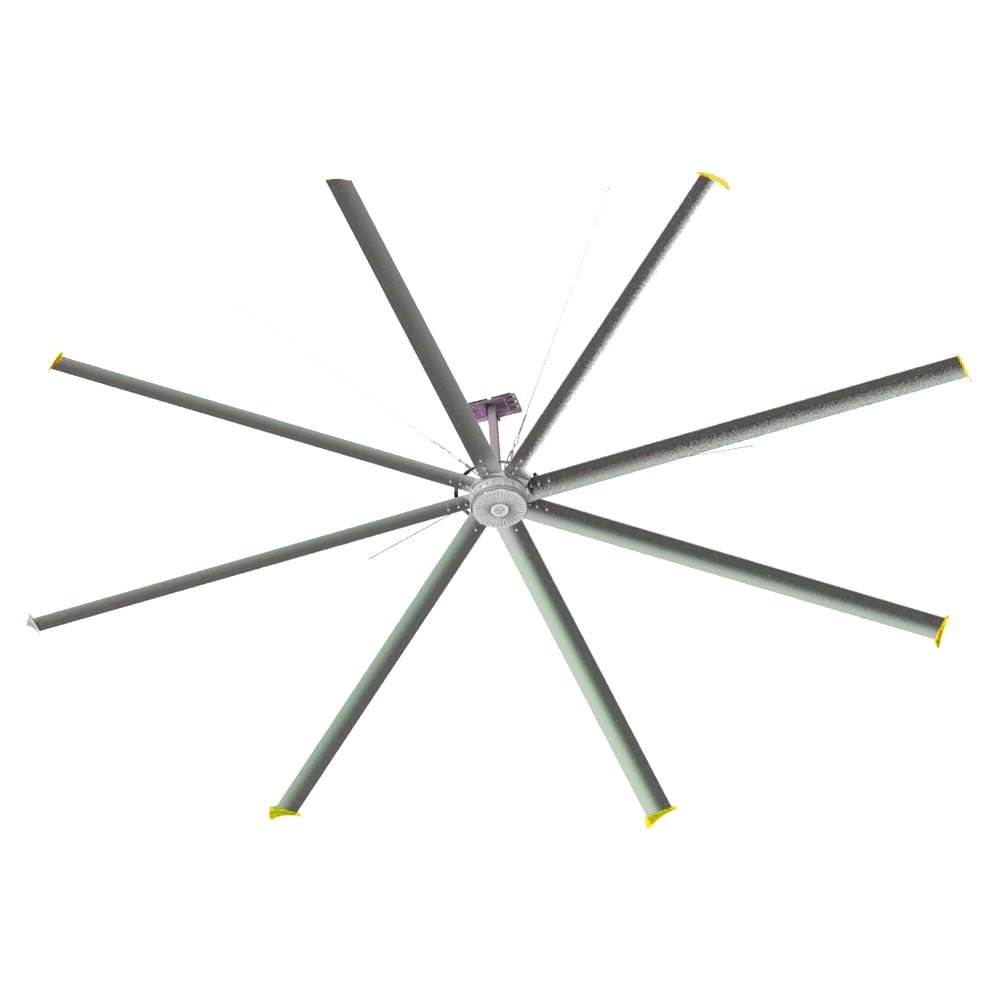HPDMC Heavy-Duty 236" Industrial Ceiling Fan with Adjustable Fan ...
