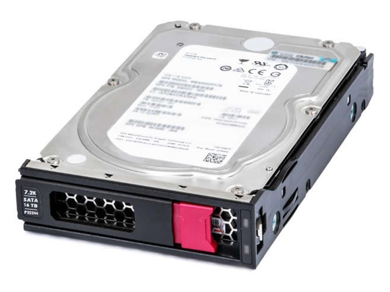 HPE 16 TB Hard Drive - 3.5" Internal - SATA (SATA/600) - Server ...
