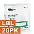 HPE LTO-9 Ultrium 45TB RW Custom Labeled 20 Data Cartridges with Cases ...