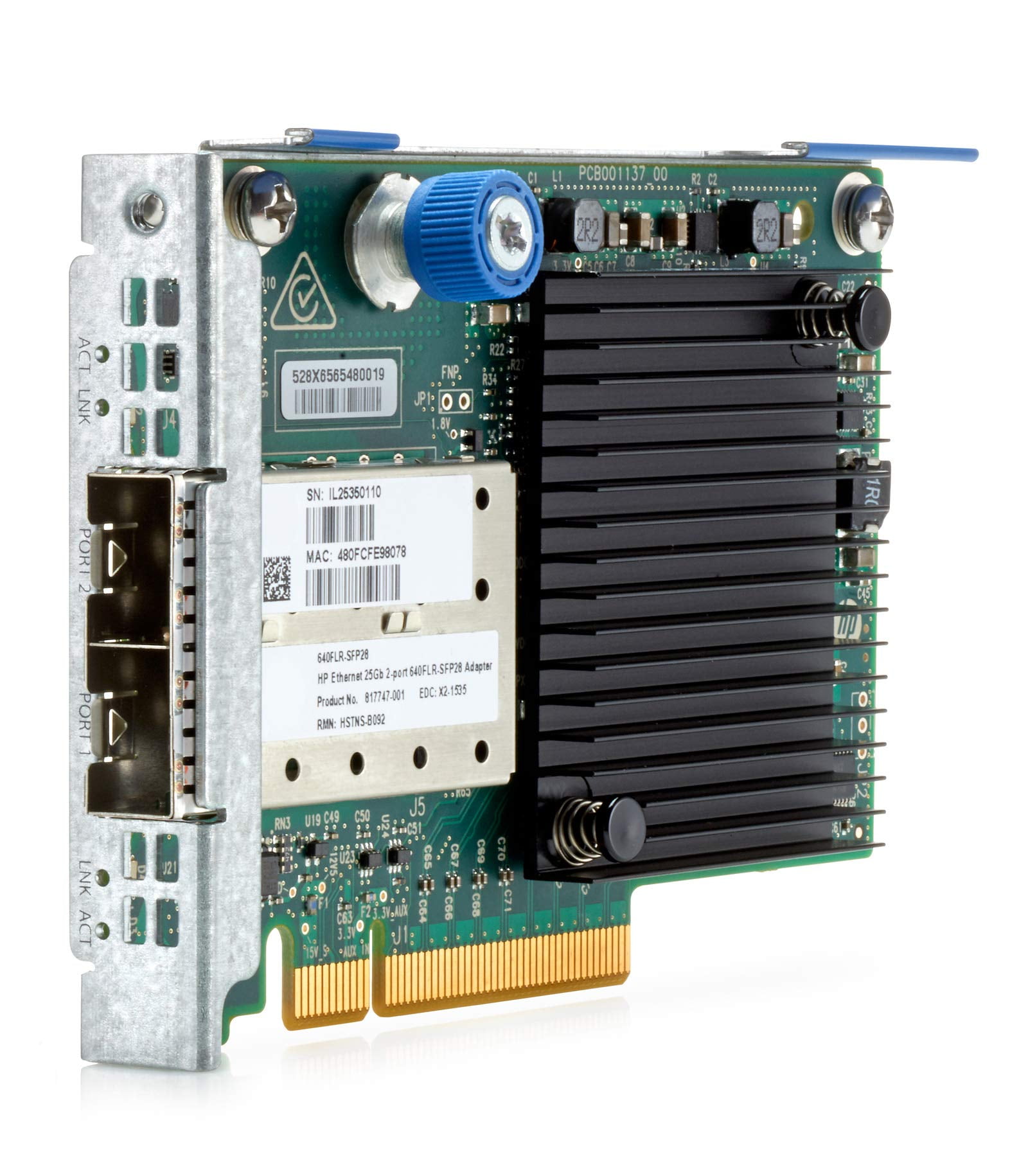 HPE 640FLR-SFP28 - Network adapter - FlexibleLOM - 25 Gigabit Ethernet ...