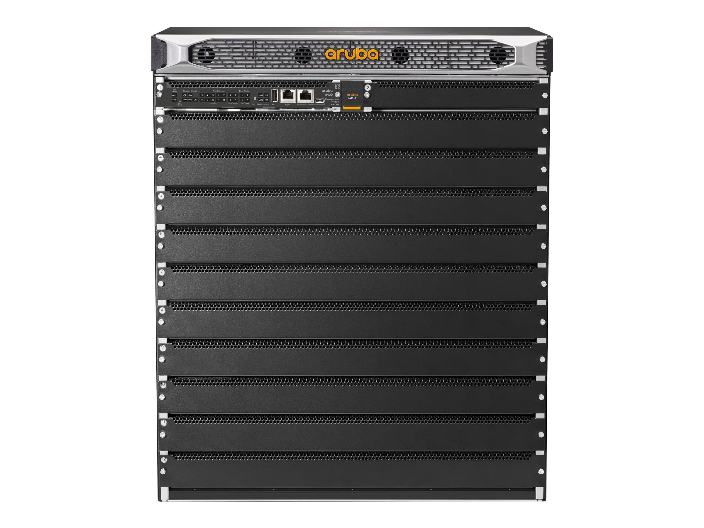 HPE Aruba 6410 v2 - Switch - L3 - managed - rack-mountable - PoE+ - for ...