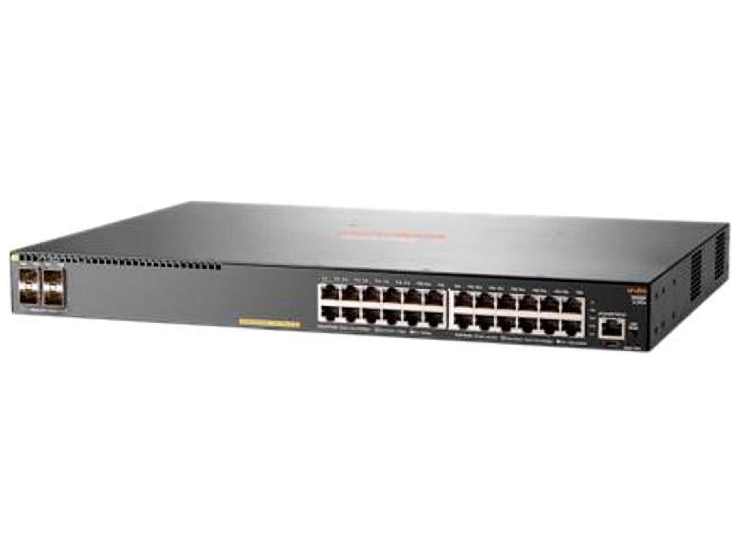 HPE Aruba JL255A#ABA 2930F 24G PoE+ 4 SFP+ Switch - Walmart.com