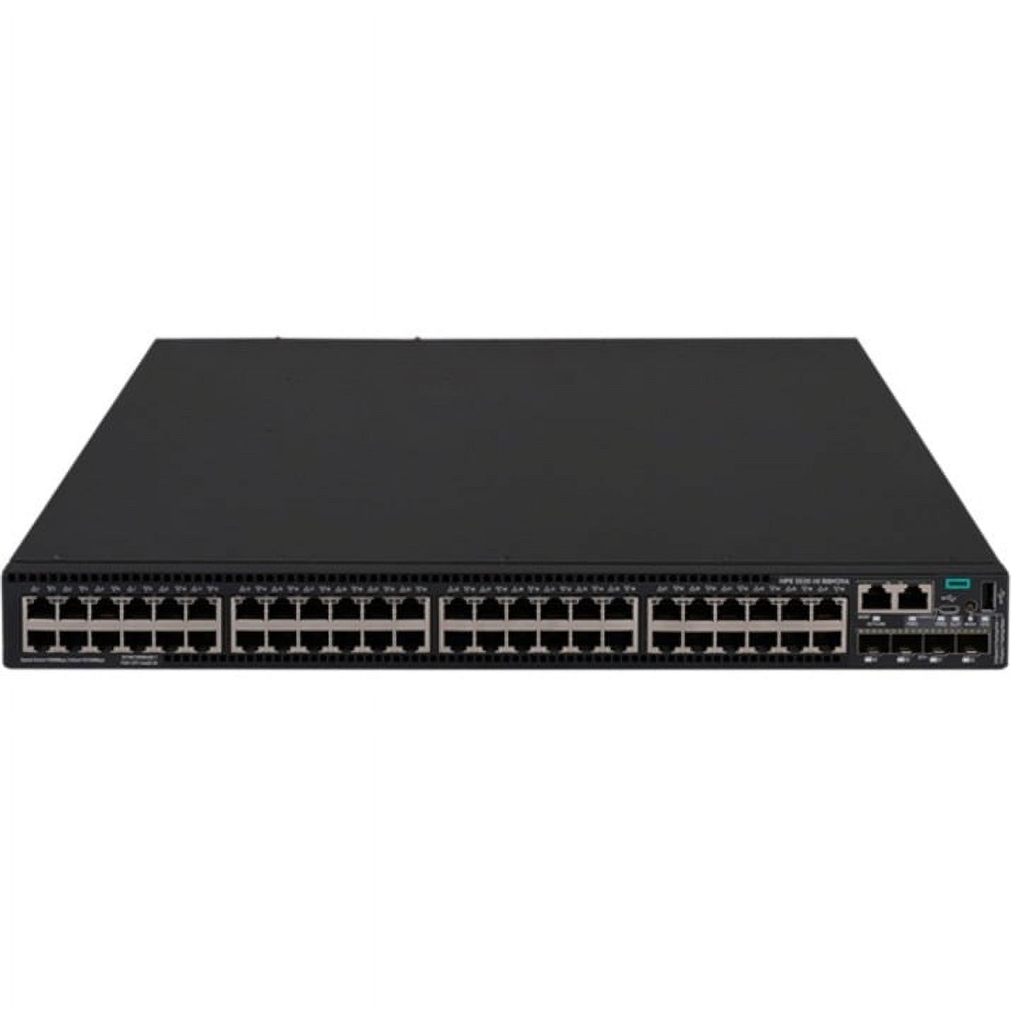 HPE FlexNetwork 5520 48G PoE+ 4SFP+ HI 1-slot Switch - Walmart.com