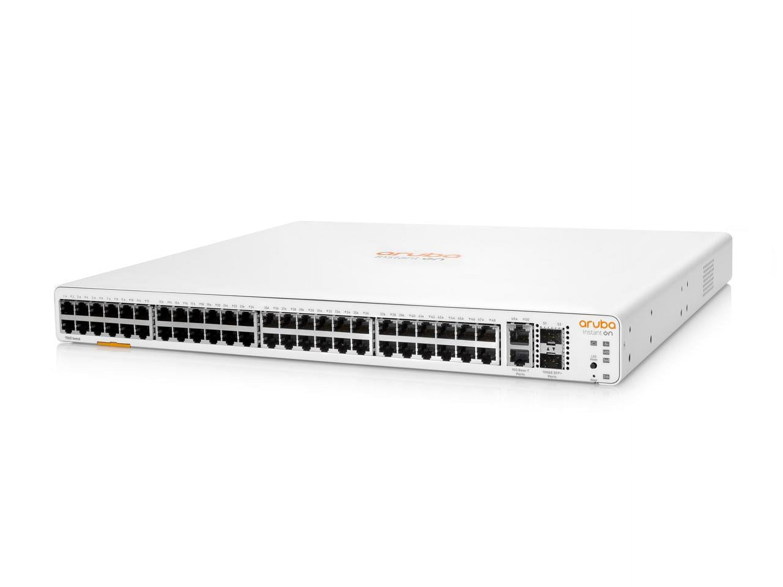 HPE Networking Instant On Switch 48p Gigabit 2p 10GBT 2p SFP+ 1960 ...