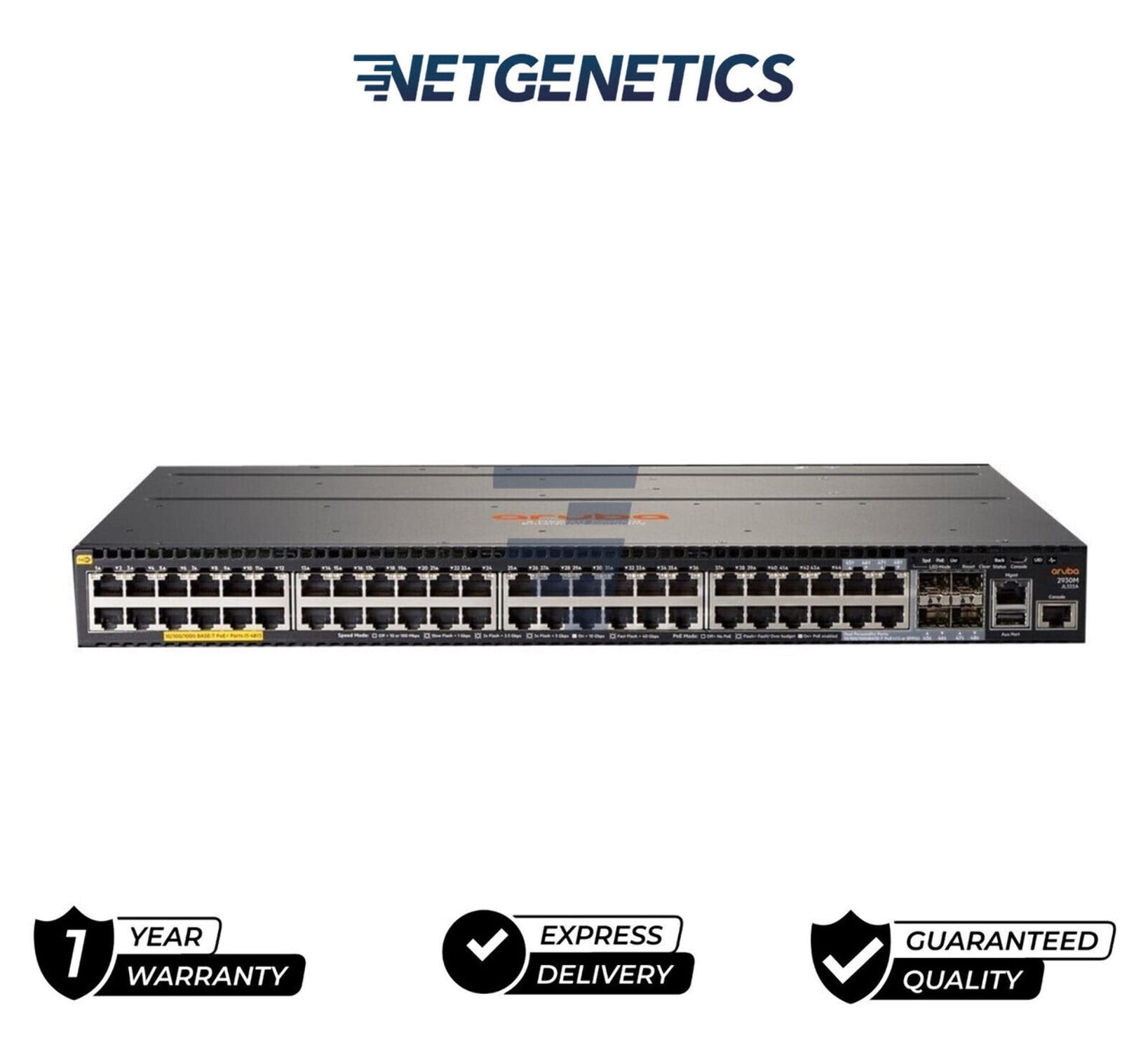 HPE Aruba 2930M 48G Poe+ 1-Slot Network Switch - HPE JL322A - Walmart.com