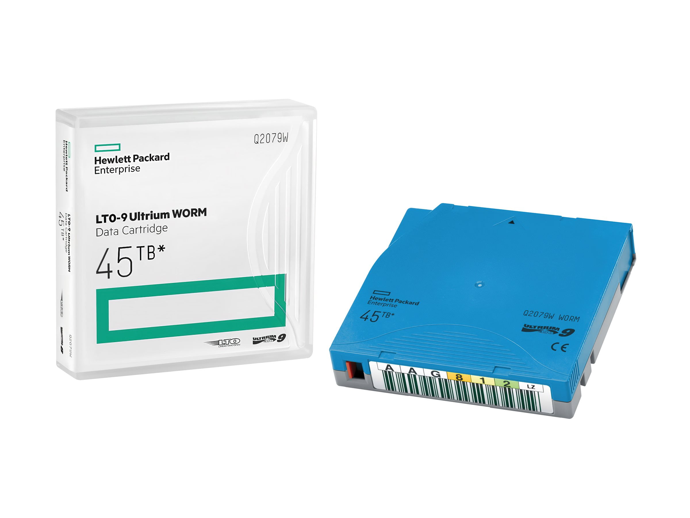HPE - 20 x LTO Ultrium 9 - 18 TB / 45 TB - write-on labels, custom ...