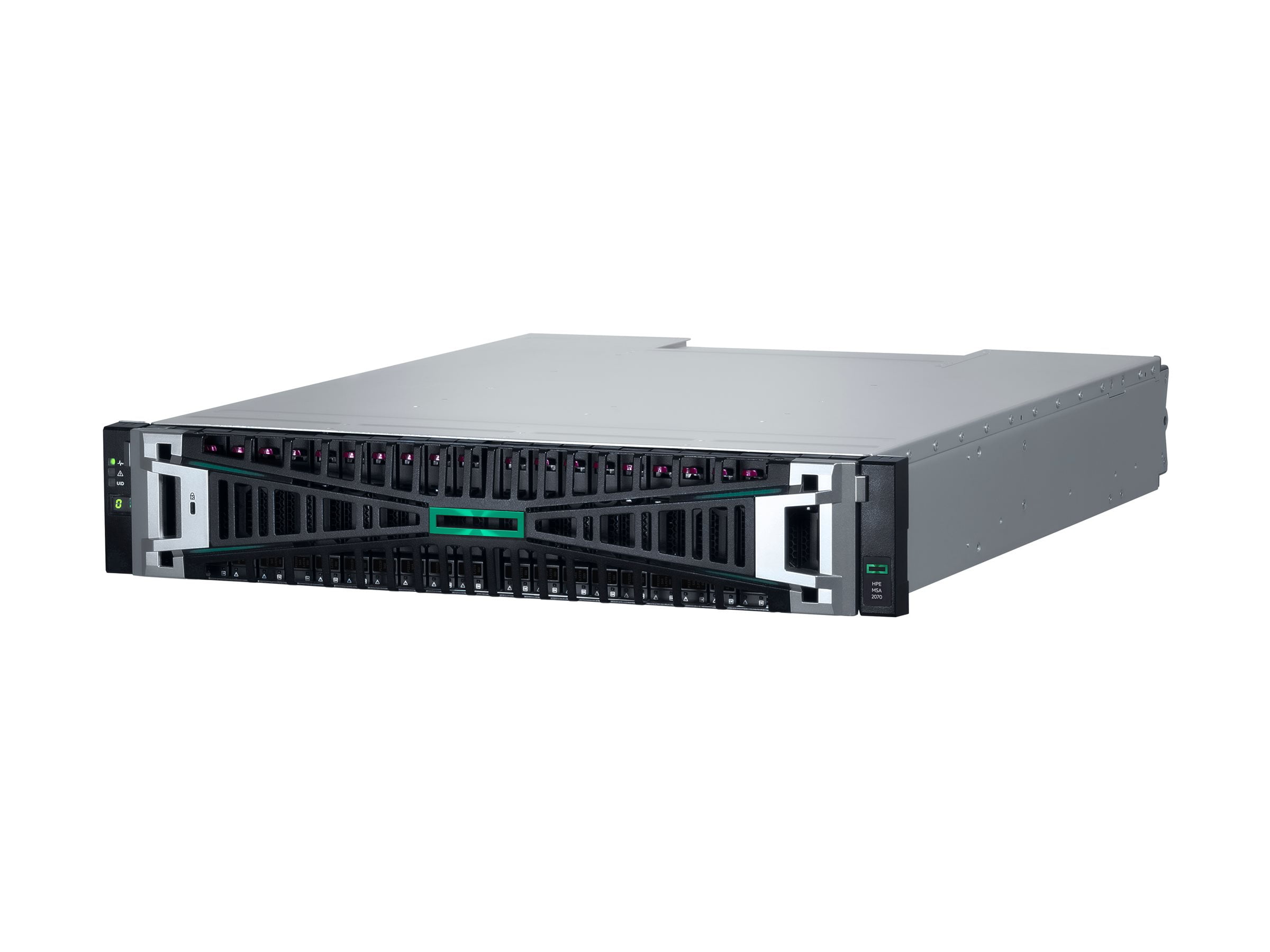 HPE Modular Smart Array 2070 12Gb SAS SFF Storage - 7th Generation - solid state / hard drive ...