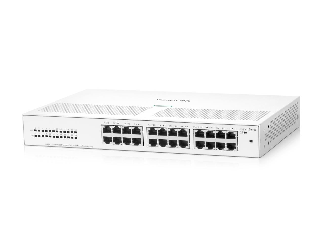 HPE Networking Instant On Switch 24p Gigabit 1430 (R8R49A#ABA ...