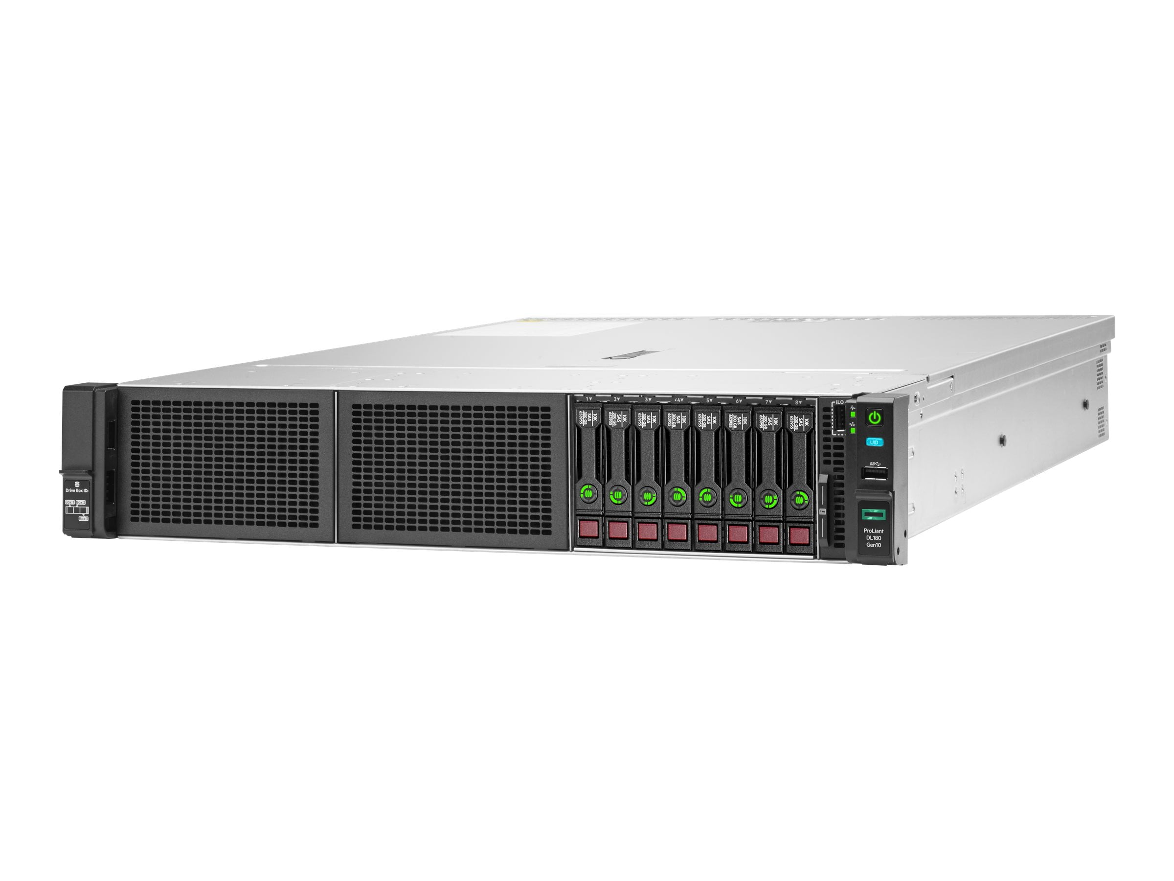 HPE ProLiant DL180 G10 2U Rack Server, 1 x Intel Xeon Silver 4208 2.10 ...