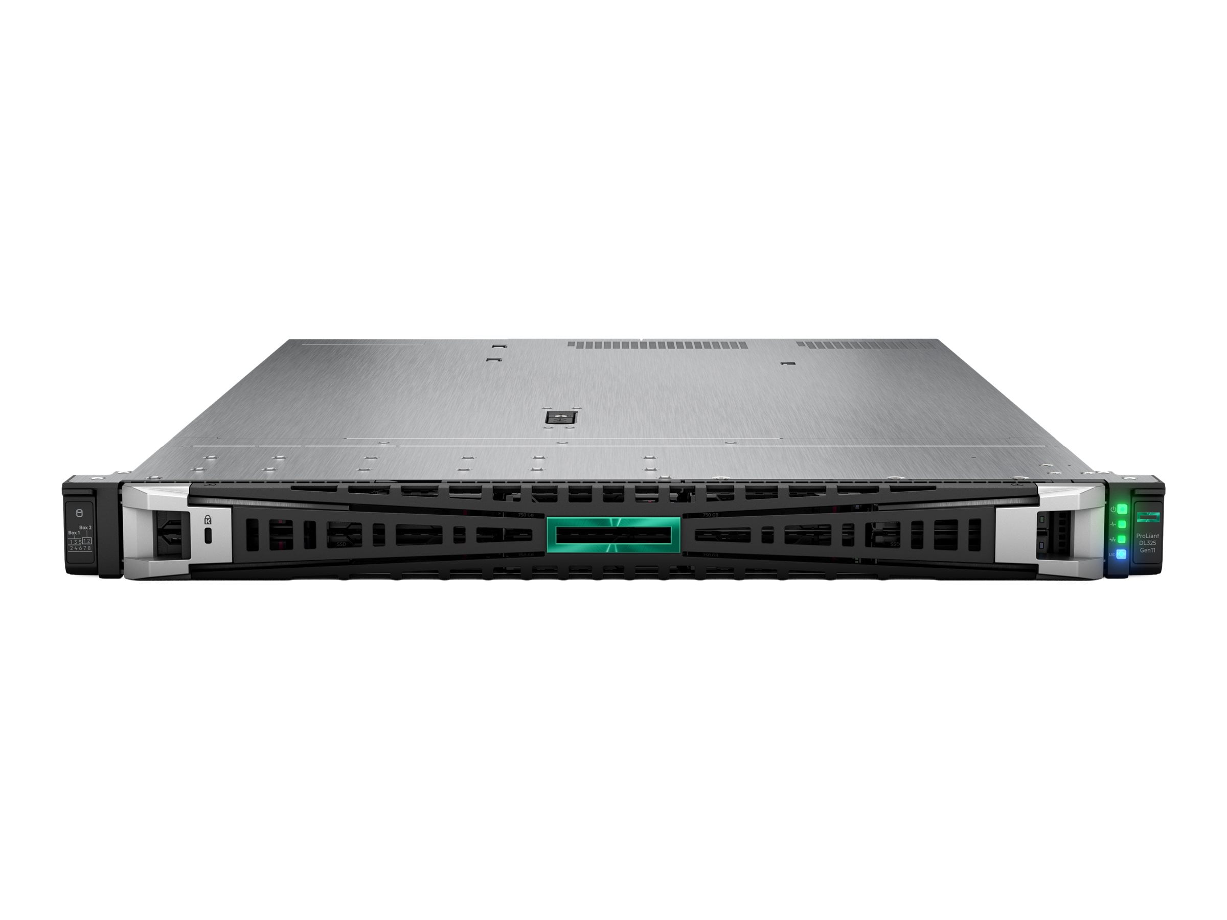 HPE ProLiant DL325 G11 1U Rack Server - 1 x AMD EPYC 9124 3 GHz - 32 GB ...