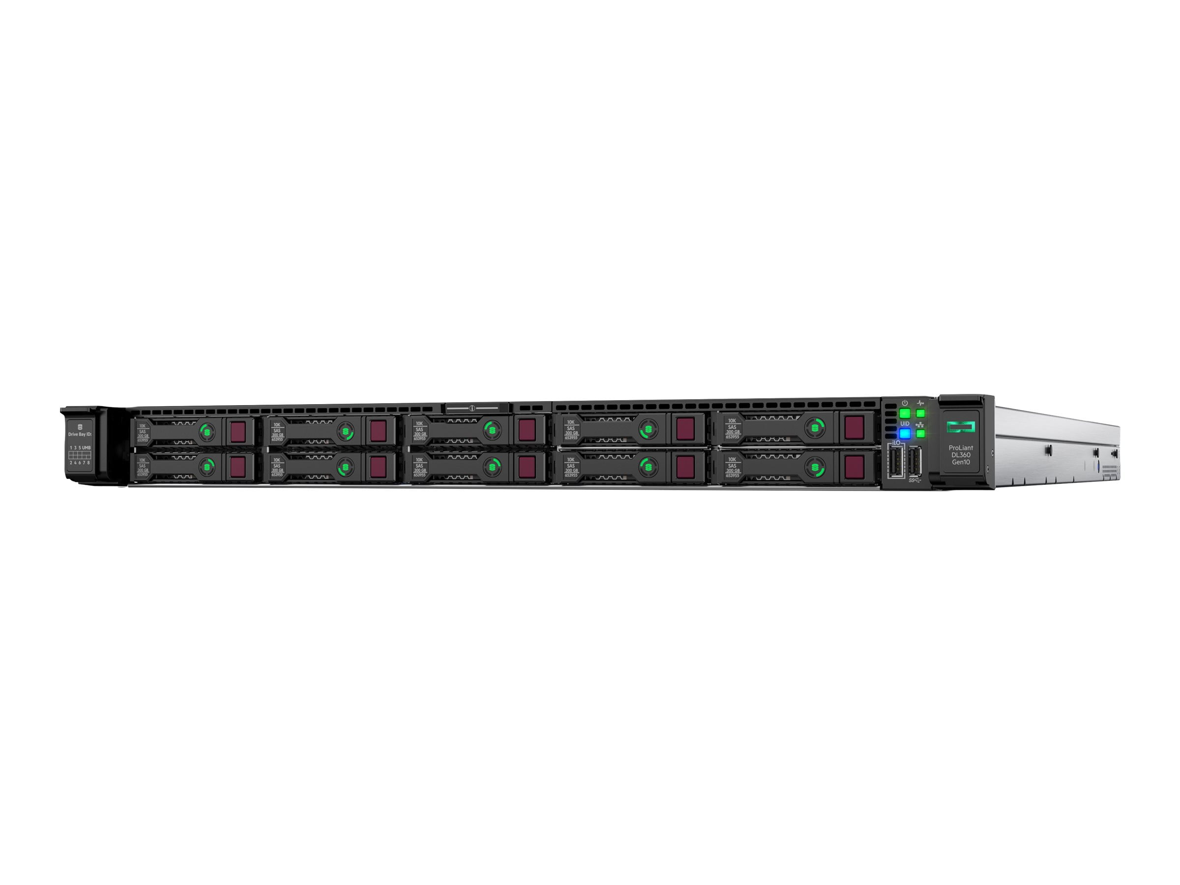 HPE ProLiant DL360 Gen10 SMB Network Choice - Server - rack-mountable 1U - 2-way - 1 x Xeon ...