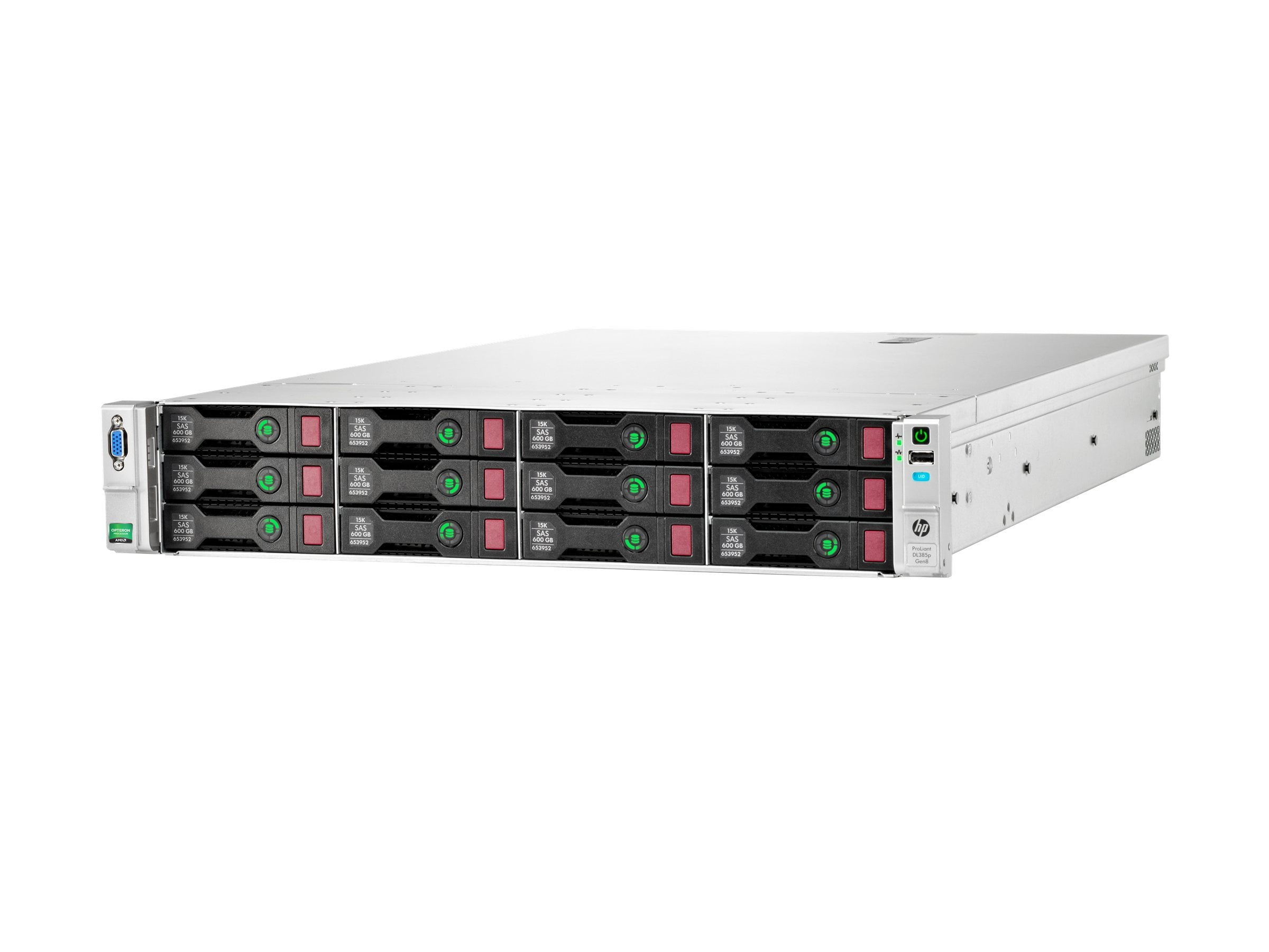 HPE ProLiant DL385p Gen8 - Server - rack-mountable - 2U - 2-way - no ...