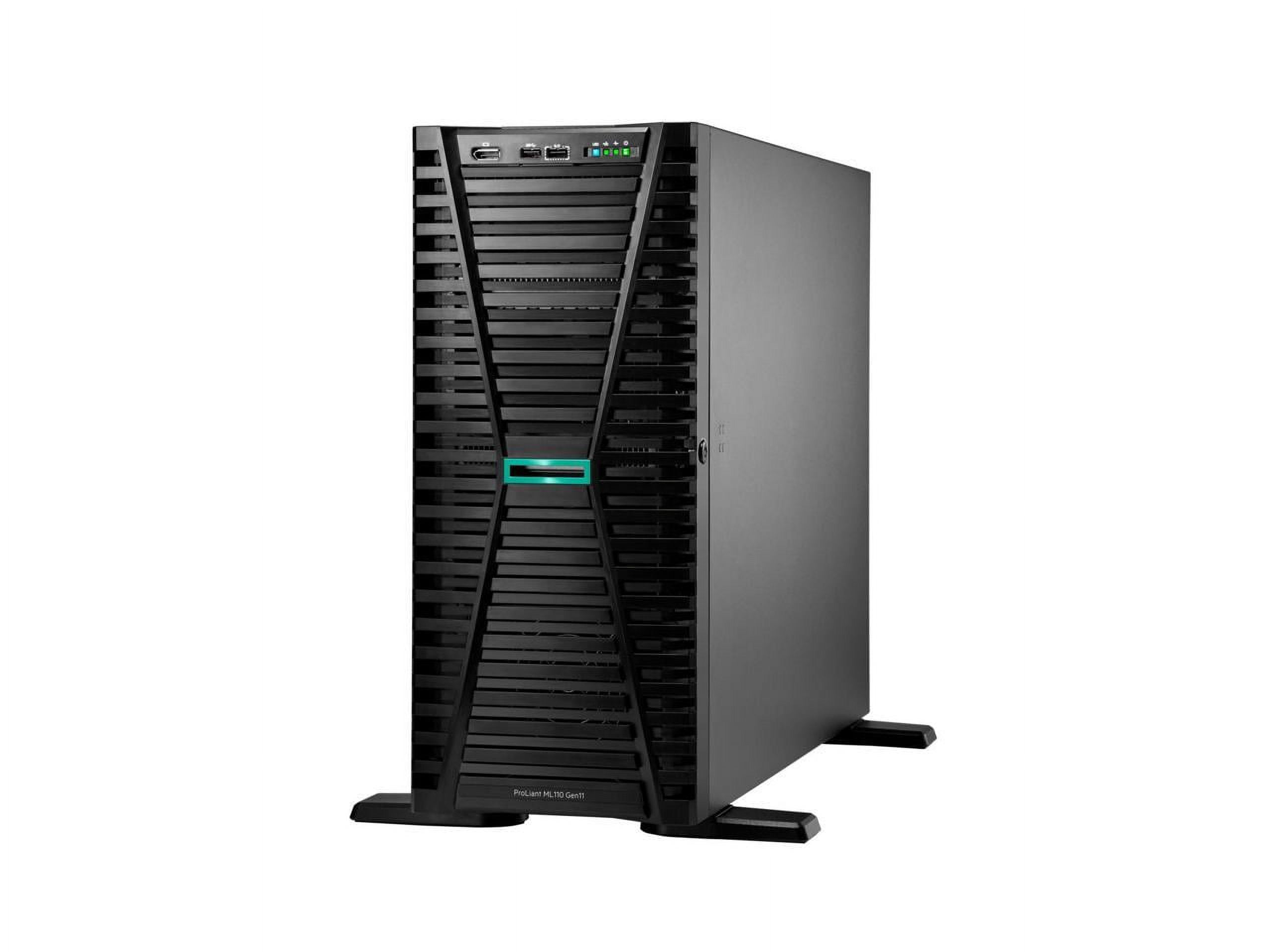 HPE ProLiant ML110 G11 4.5U Tower Server - 1 x Intel Xeon Silver 4410Y 2 GHz - 32 GB RAM ...