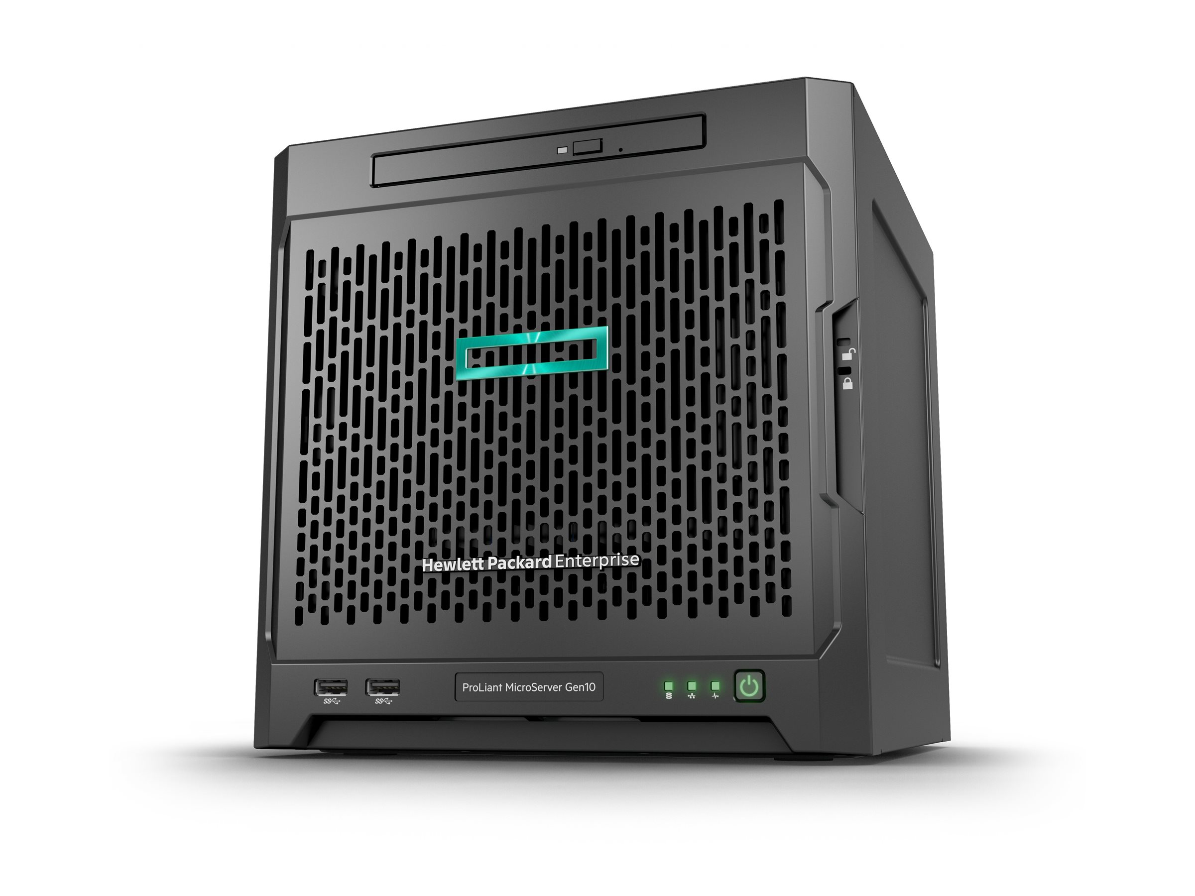 HP ProLiant MicroServer Gen10 Ultra Micro Tower Server - 1 x AMD Opteron X3421 Quad-core (4 Core ...
