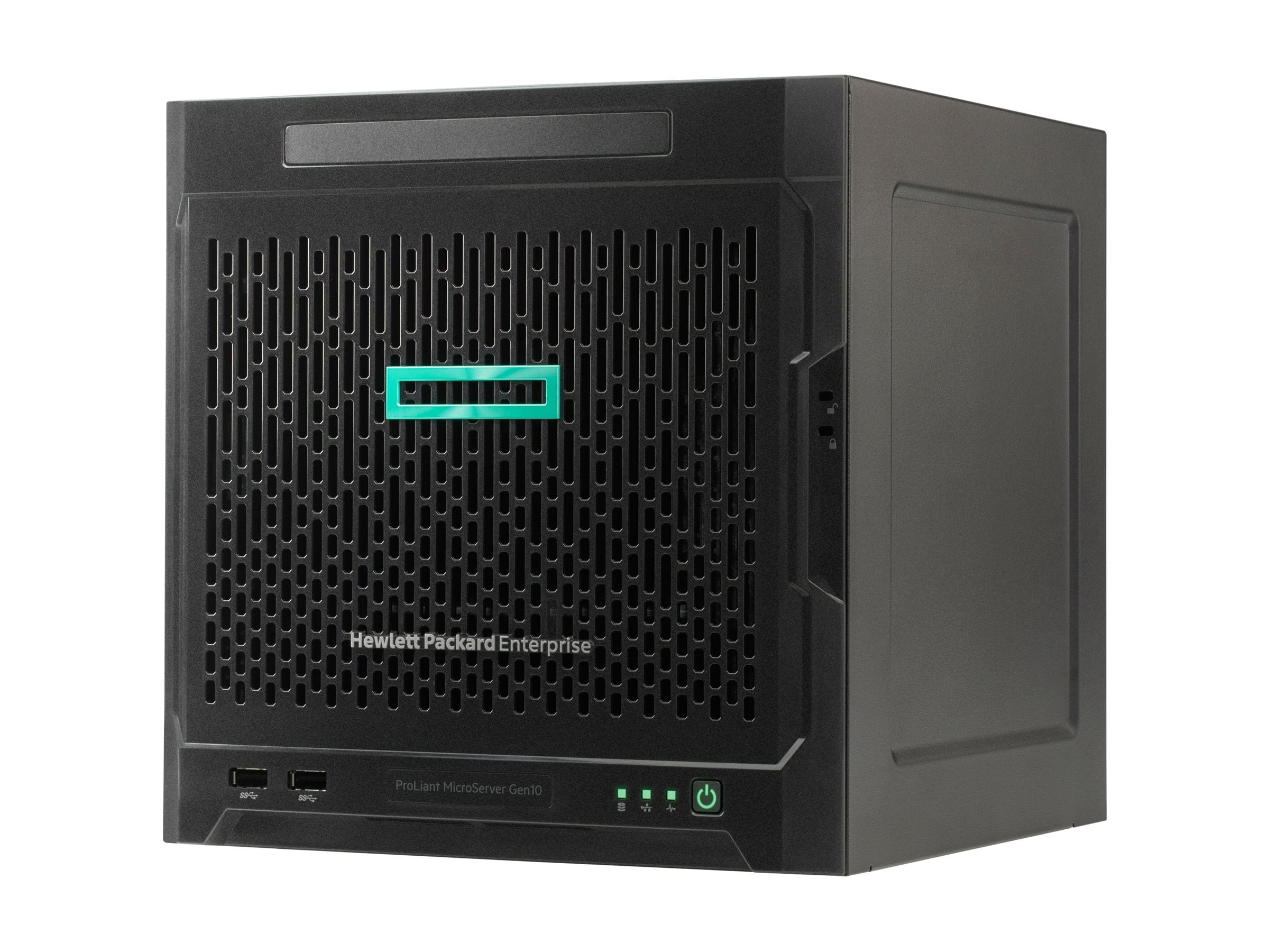 HPE ProLiant MicroServer Gen10 Solution - Server - ultra micro tower ...