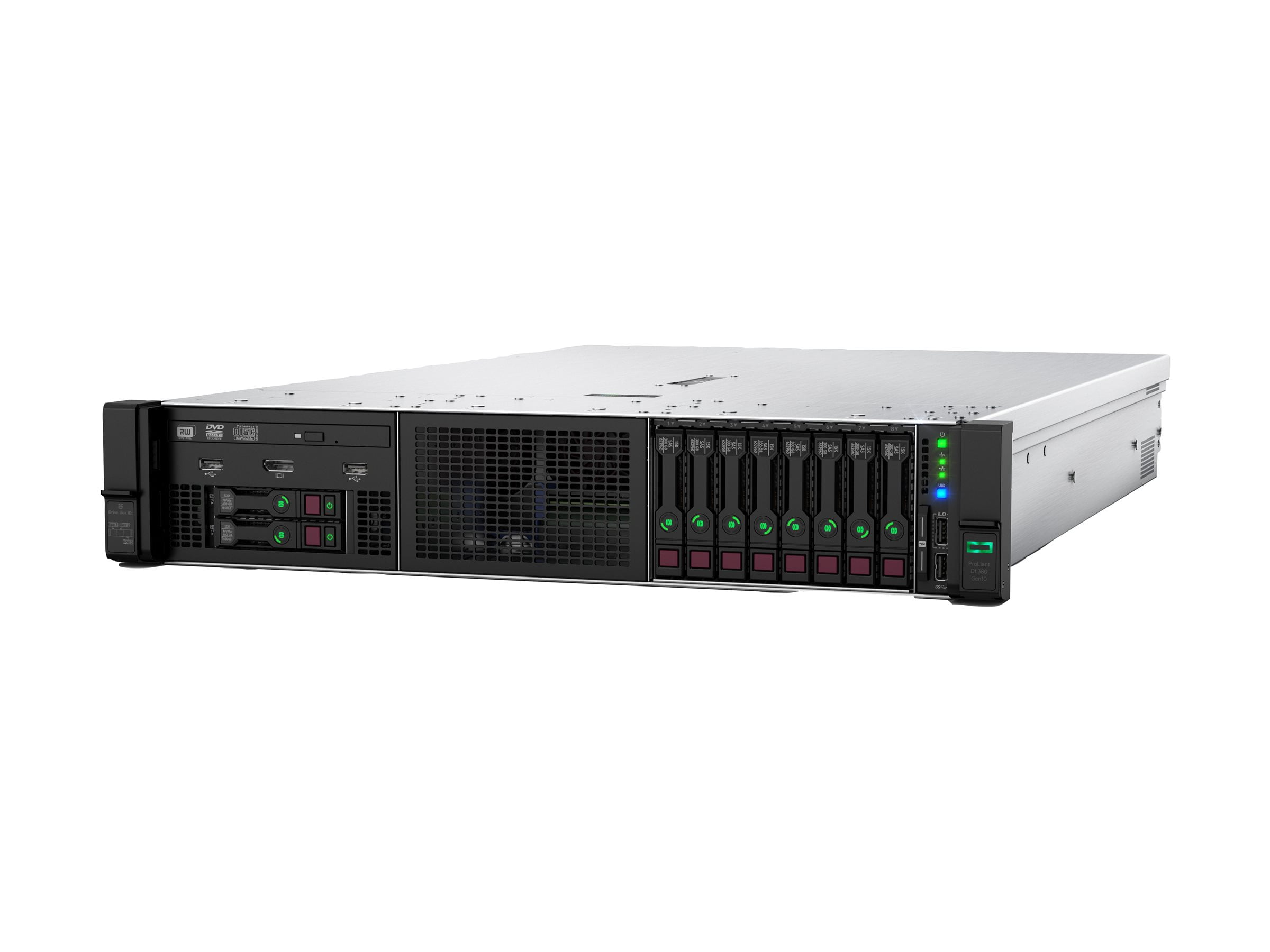 HPE ProLiant DL380 Gen10 6226R 1P 32GB-R S100i NC 8SFF 800W PS Server ...