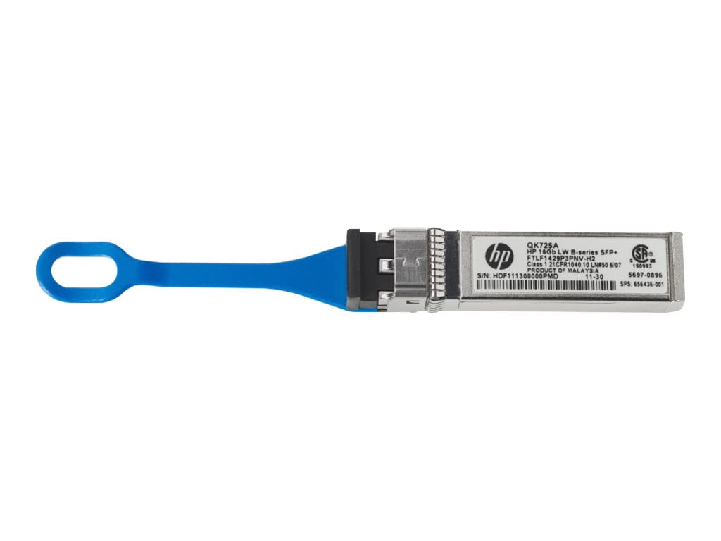 HPE - SFP+ transceiver module - 10GbE, 16Gb Fibre Channel - Fibre ...