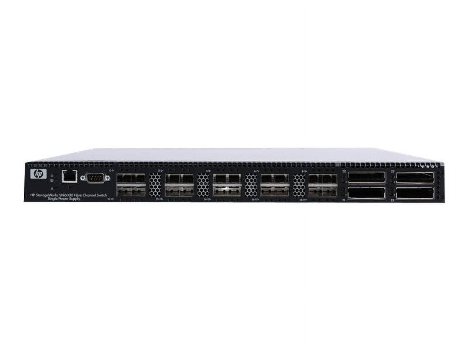 HPE SN6000 Stackable Single Power Fibre Channel Switch - Switch ...