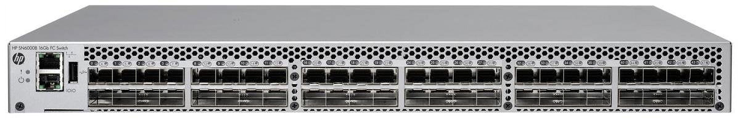 HPE SN6000B 16Gb 48-port/24-port Active Fibre Channel Switch - Switch ...