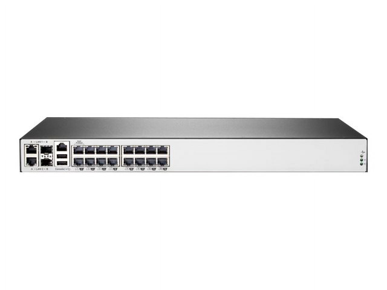 HPE Serial Console Server - Console server - 16 ports - serial - 1U ...