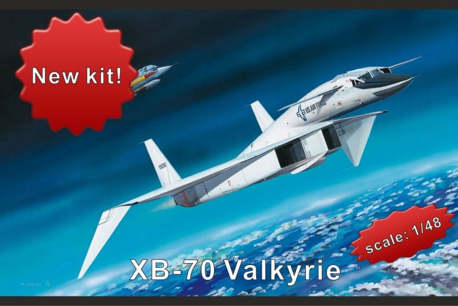HPH Model 1:48 XB-70 Valkyrie Multimedia Model Kit #48039L - Walmart.com