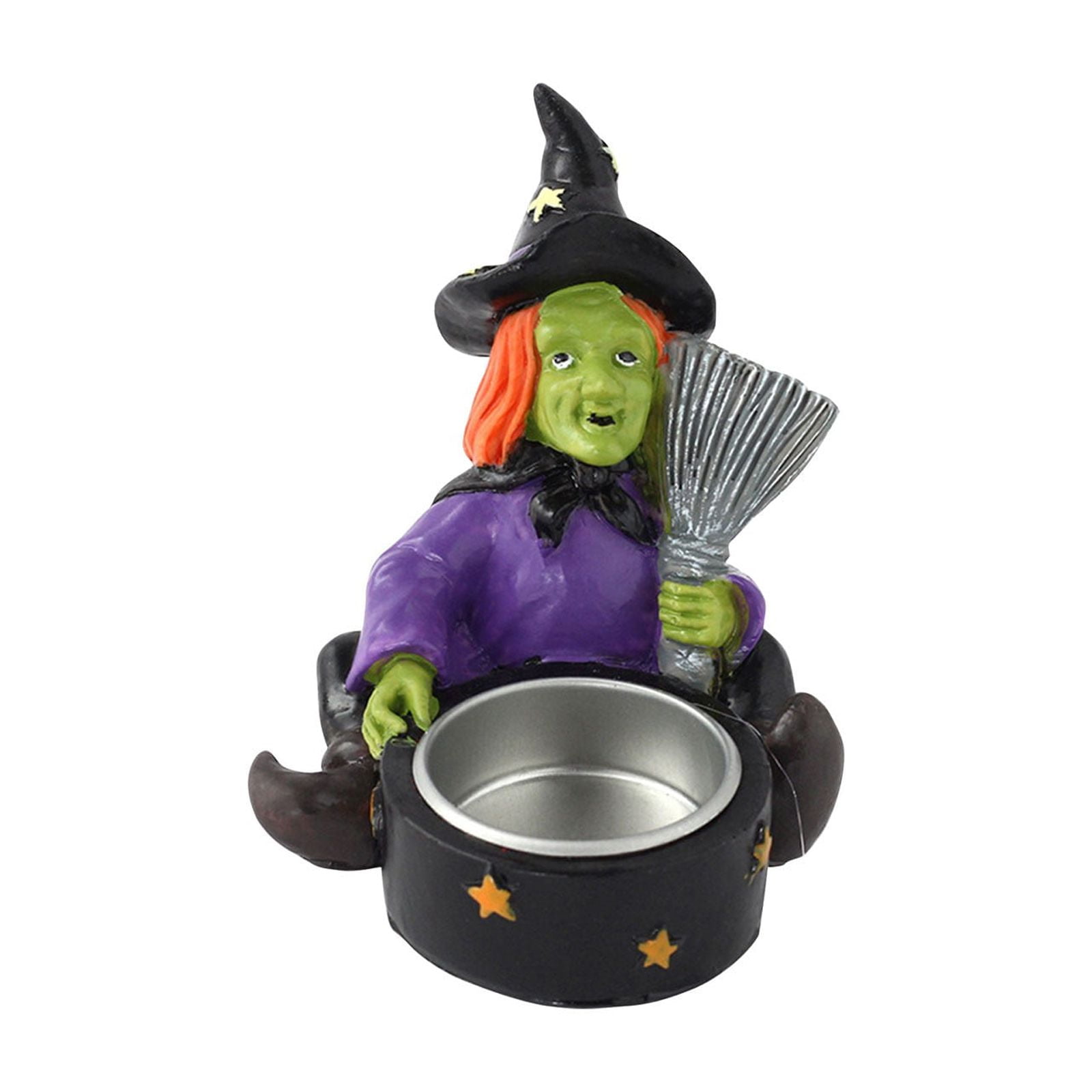 HPHW Halloween Decorations Horror Witch Candlestick Stand Festival ...