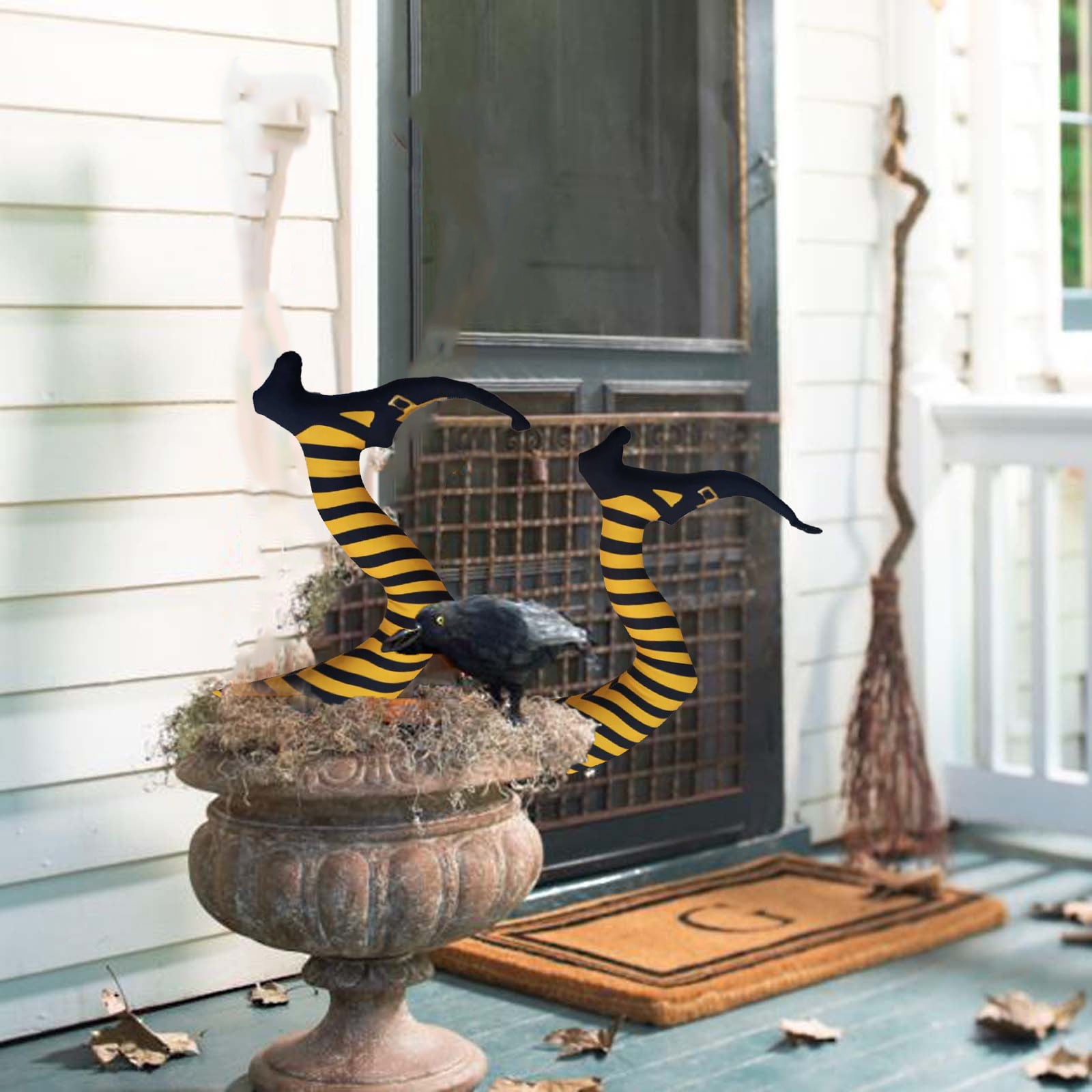 HPHW Halloween Hanging Witch DecorationsHalloween Witch Drop Witch ...