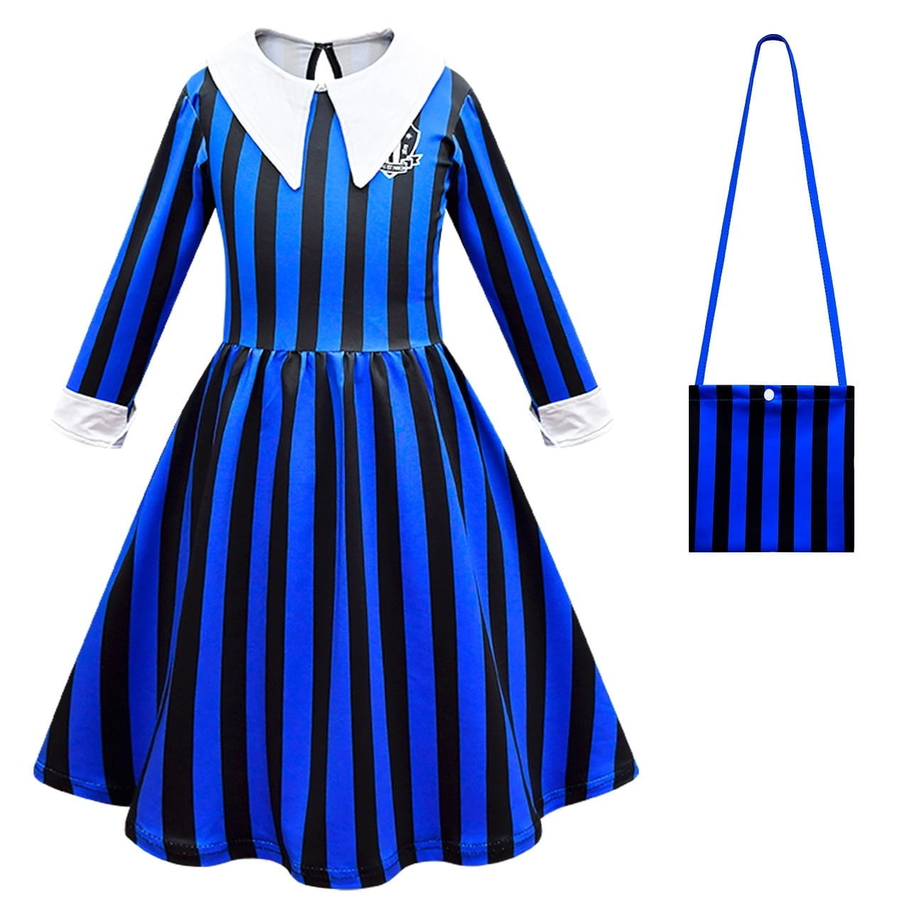 HPHWCOS 2025 Wednes day Coss for Kids, Dress for Girls Kids Addams ...