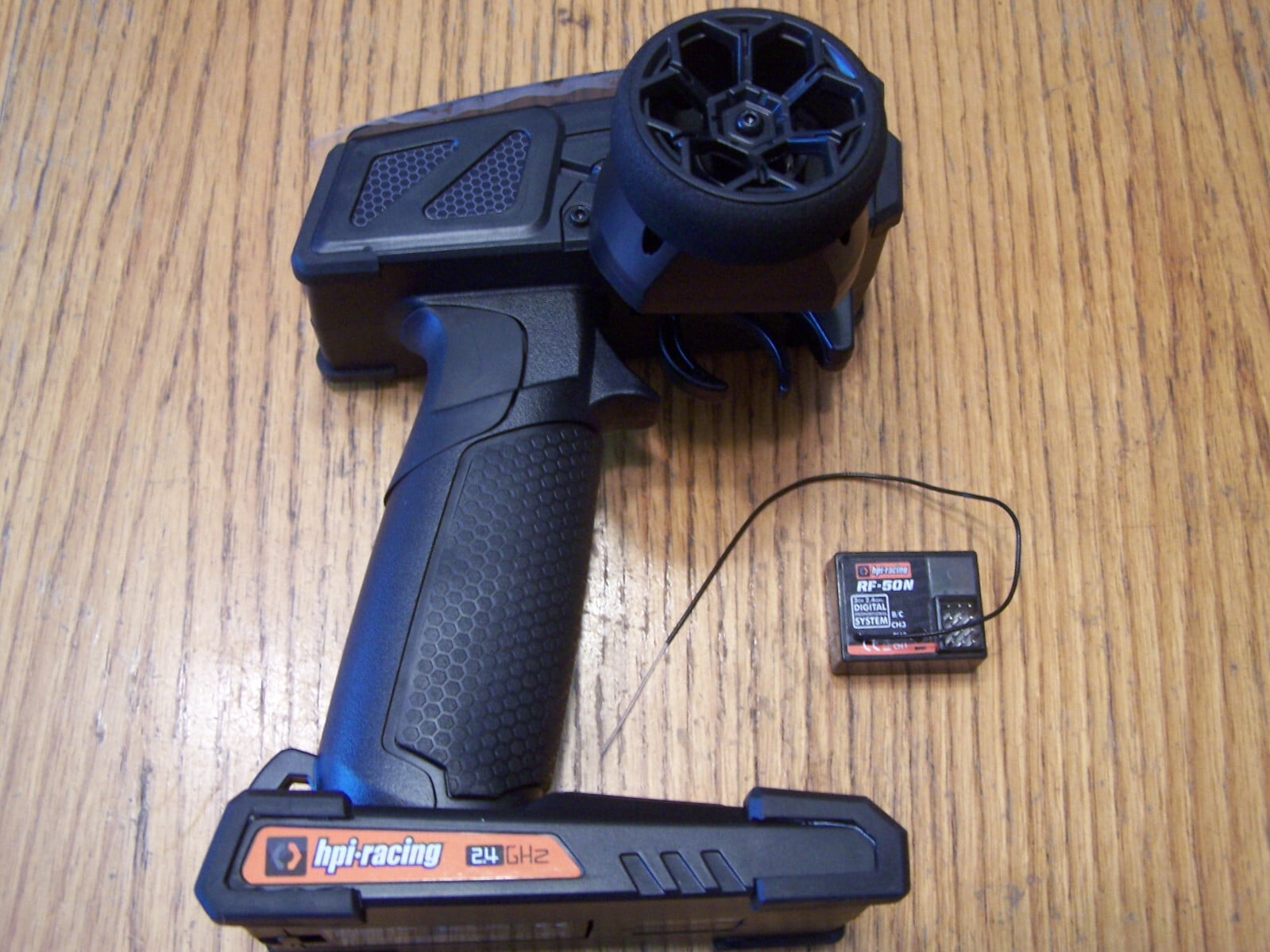 HPI 2.4ghz TF-50 3ch Radio Transmitter RF-50N Receiver TX RX Savage 4.6 ...