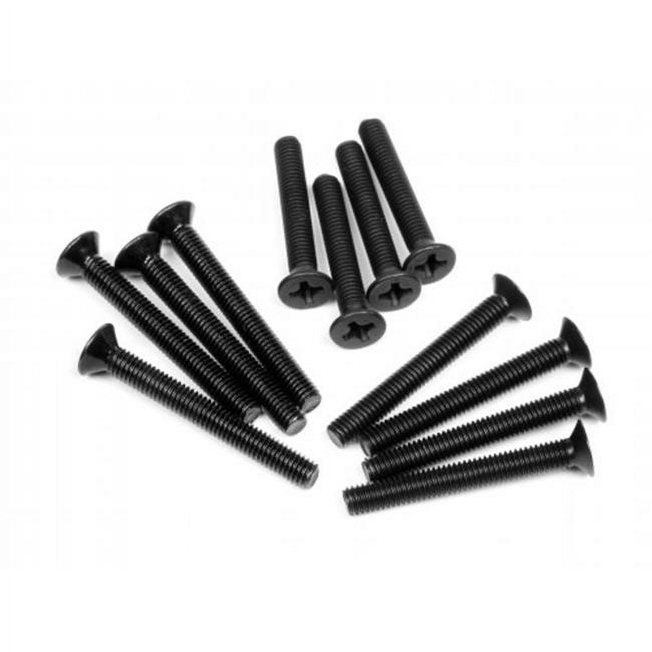 HPI Racing HPI88013 Wheel Hub Screw Set E-10 Spare Parts, Black ...