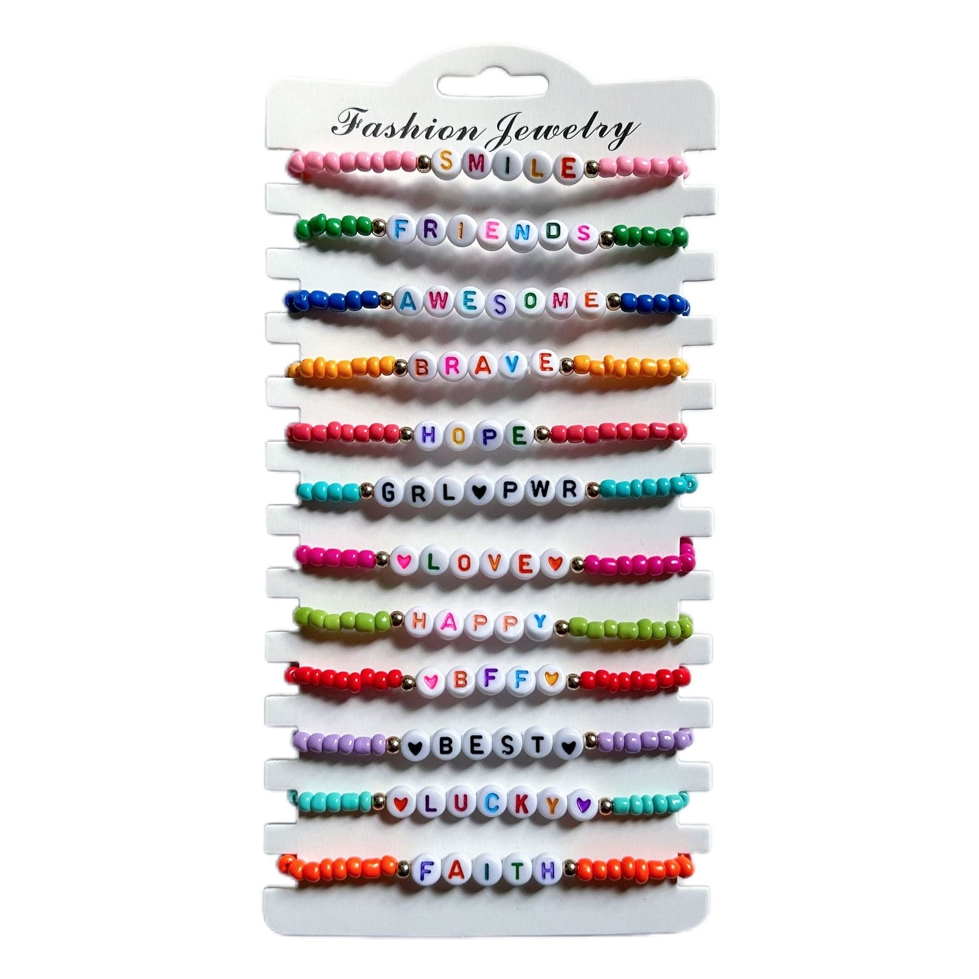 HPINK-T Friendship Bracelets Boho Stackable Bracelets for Women Beach ...