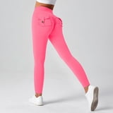 HPINK-T Leggings with Pockets for Women V Back Scrunch Workout Leggings ...