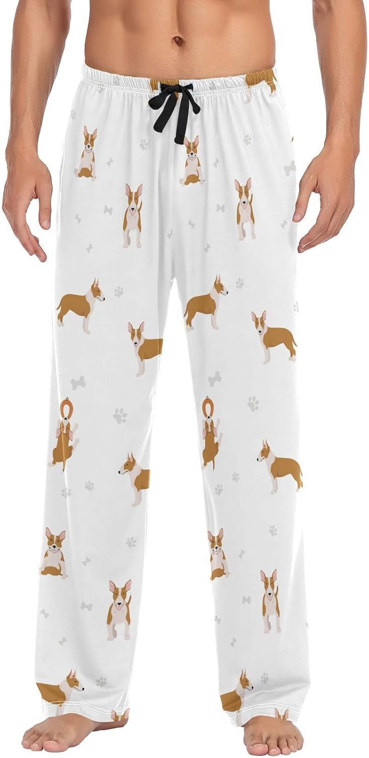 HPINK-T Mens Pajama Pants German Shorthaired Pointer Men's Pajama ...