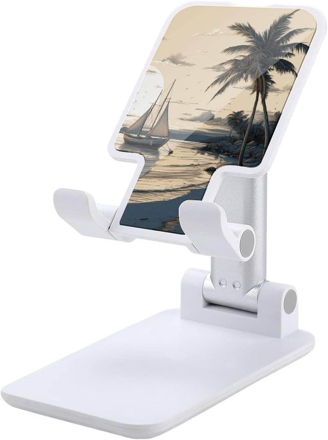 HPINK-T Palm Trees Cell Phone Stand Adjustable Angle Height Phone ...
