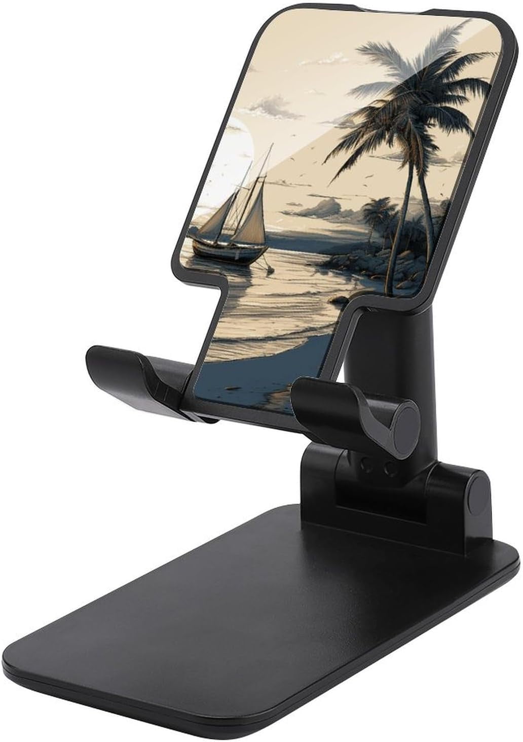 HPINK-T Palm Trees Cell Phone Stand Adjustable Angle Height Phone ...