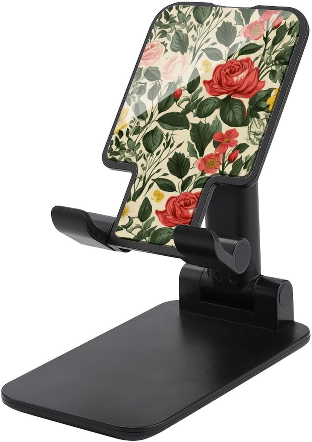 HPINK-T Rose Flower Cell Phone Stand Adjustable Angle Height Phone ...