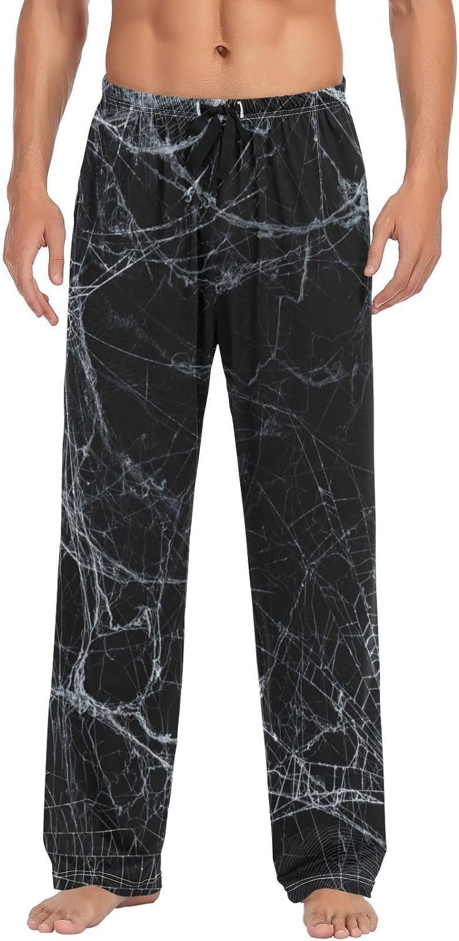 HPINK-T Xmas Light Bulb Men's Pajama Pants Sleepwear Pajama Pant with ...