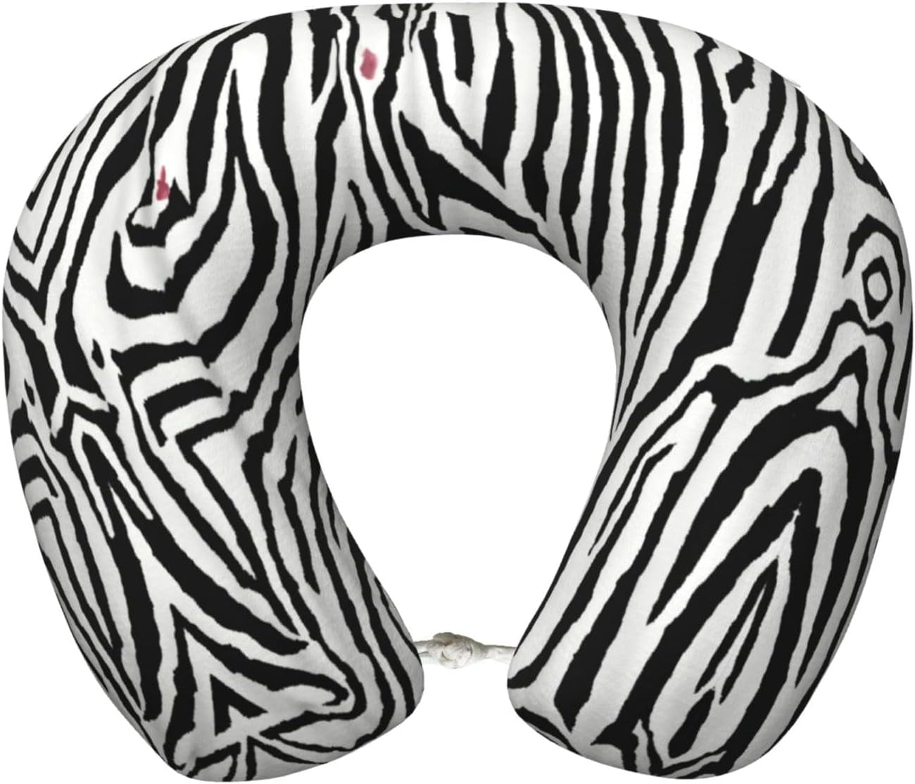 HPINK-T Zebra Print Print Custom U-Shaped Pillow,Memory Foam Cervical ...
