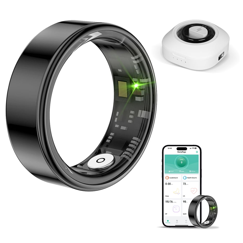 HPLSZCN Smart Ring for Women & Men, Fitness Tracker Ring, Long-Lasting ...