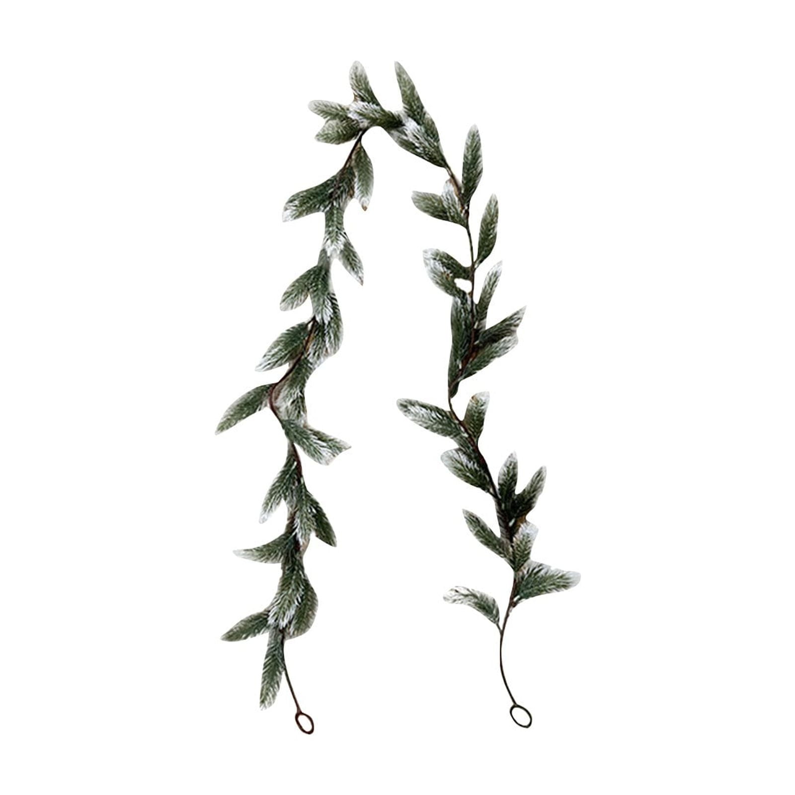 HPMRCR Artificial Pine Garland 9ft Greenery for Holiday Decorations ...