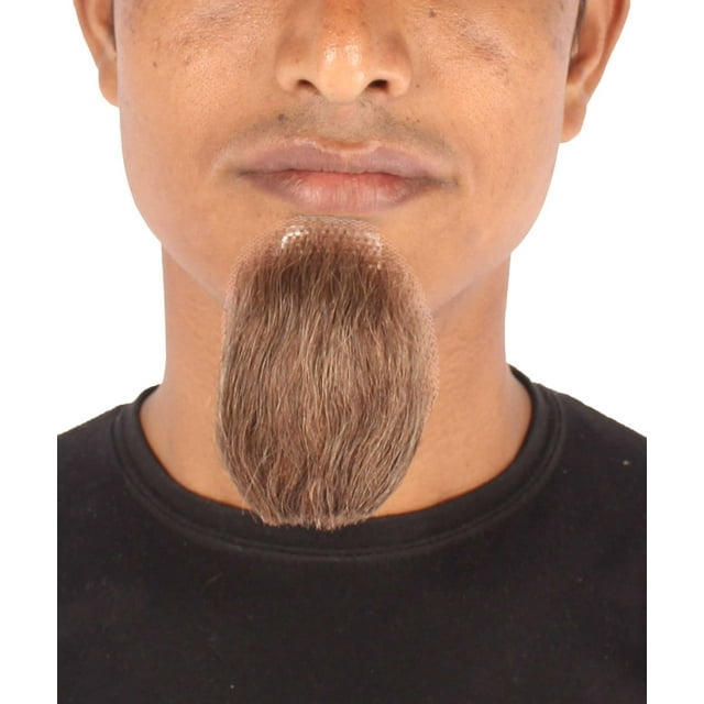 HPO Adult Man Goatee Human Hair Beard | Facial Hair Multiple Color ...